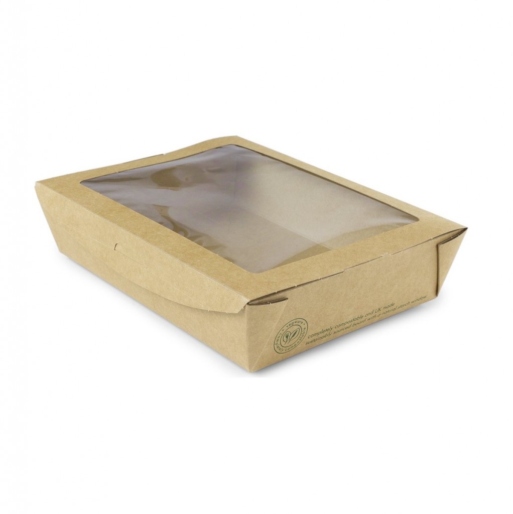 Kraft Salad Box Window – Gulf East Paper & Plastic Industries LLC